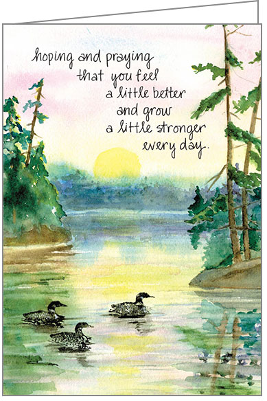 Stronger Every Day Get Well Card - GWG510 | It Takes Two